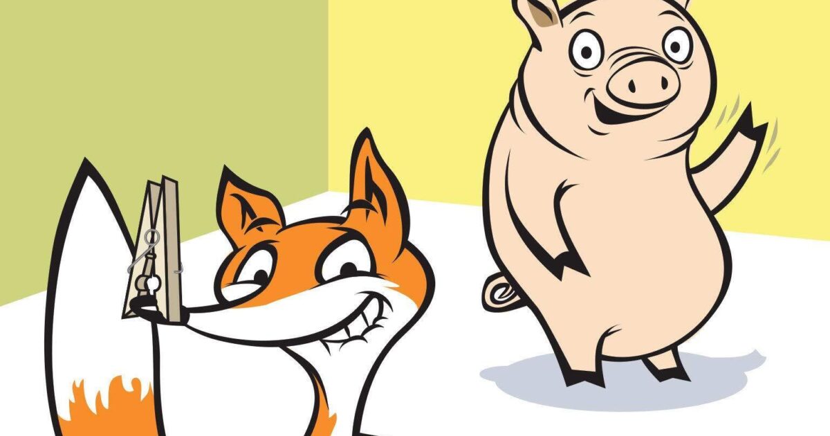 A Pig, a Fox, and Stinky Socks - Kids Read Now - Kids Read Now